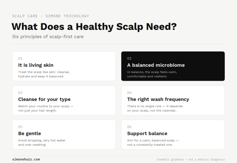 Scalp Health: Care for Healthier Hair | SIMONE TRICHOLOGY